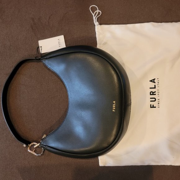 Furla | Bags | Furla Primavera Medium Shoulder Bag In Black | Poshmark